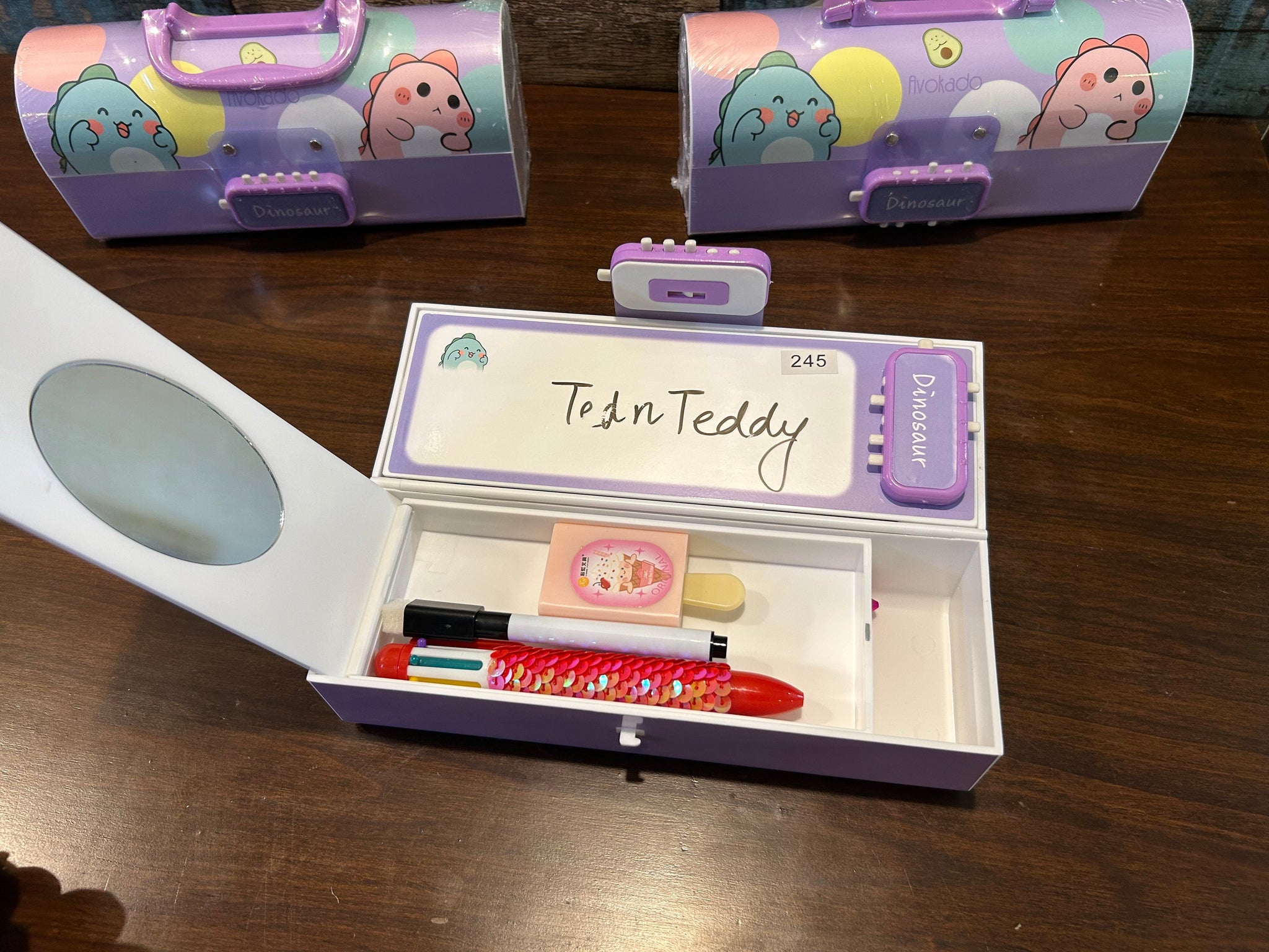 Password Protected Pencil Box – TednTeddy